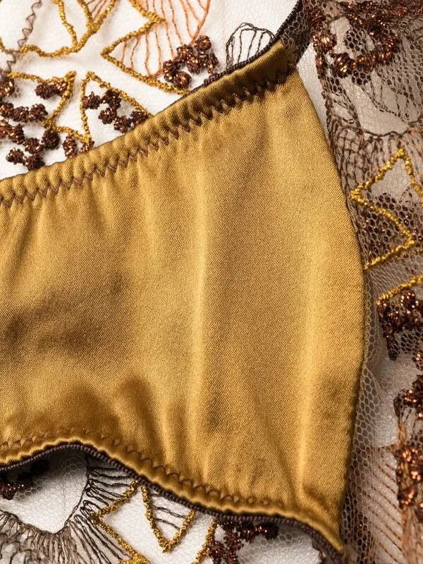 IHUOMA Divine Feminine Embroidery Briefs