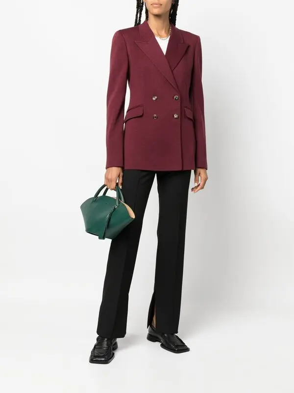 Gabriela Hearst Double-breasted Wool-blend Blazer