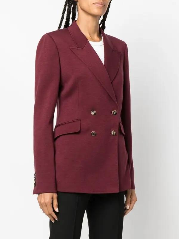 Gabriela Hearst Double-breasted Wool-blend Blazer