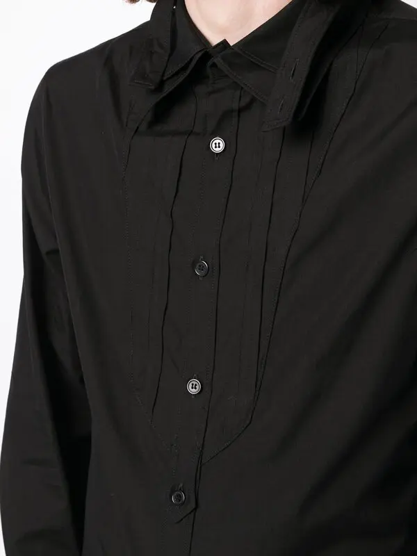 Yohji Yamamoto Bowtie-collar Oversized Shirt