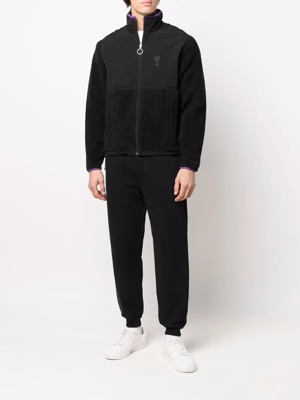 AMI Paris De Coeur Panelled Jacket
