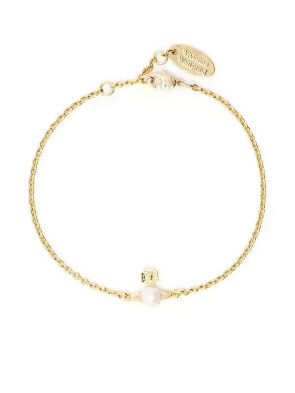 VIVIENNE WESTWOOD Orb-embellished Chain Bracelet - Gold