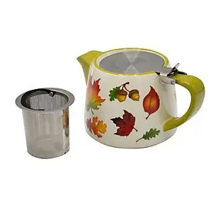 TEMP-TATIONS Seasonal 18-oz Teapot With Strainer - One-color