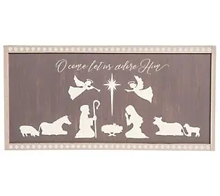 VALERIE PARR HILL Nativity Scene Wall Decor Valerie - One-color