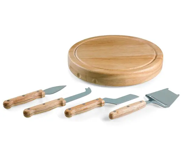 TOSCANA Nfl Circo Cheese Cutting Board & Tools Set