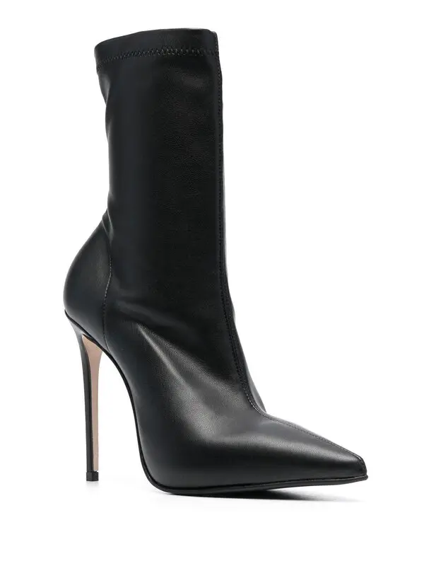LE SILLA Eva 120mm Ankle Boots - Black
