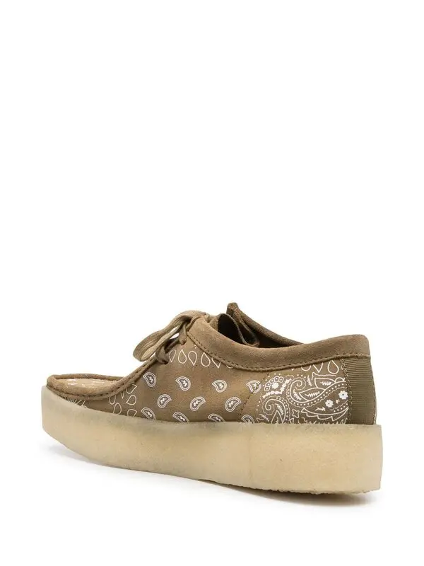Clarks Bandana-print Derby Shoes