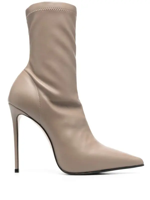 LE SILLA Eva 120mm Ankle Boots - Brown