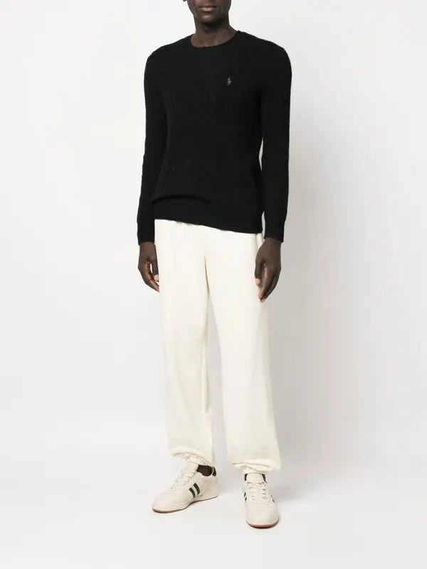 Polo Ralph Lauren Cable-knit Sweater - Black