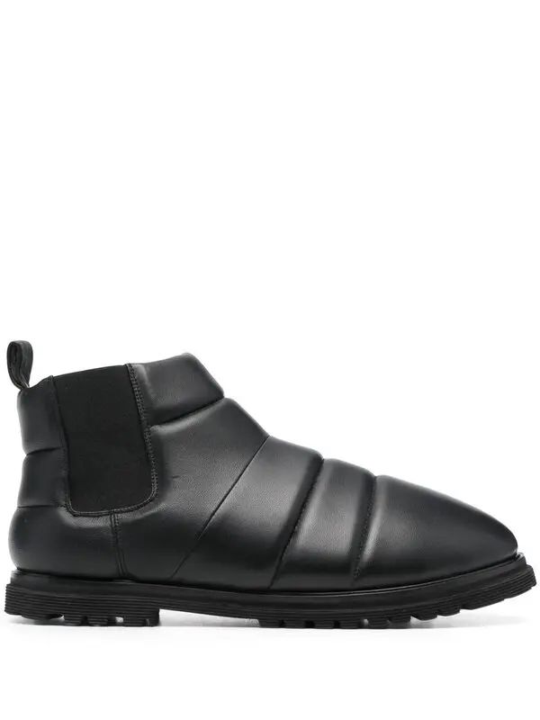 Nanushka Padded Ankle Boots - Black