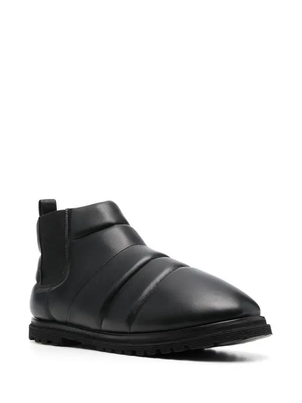 Nanushka Padded Ankle Boots - Black
