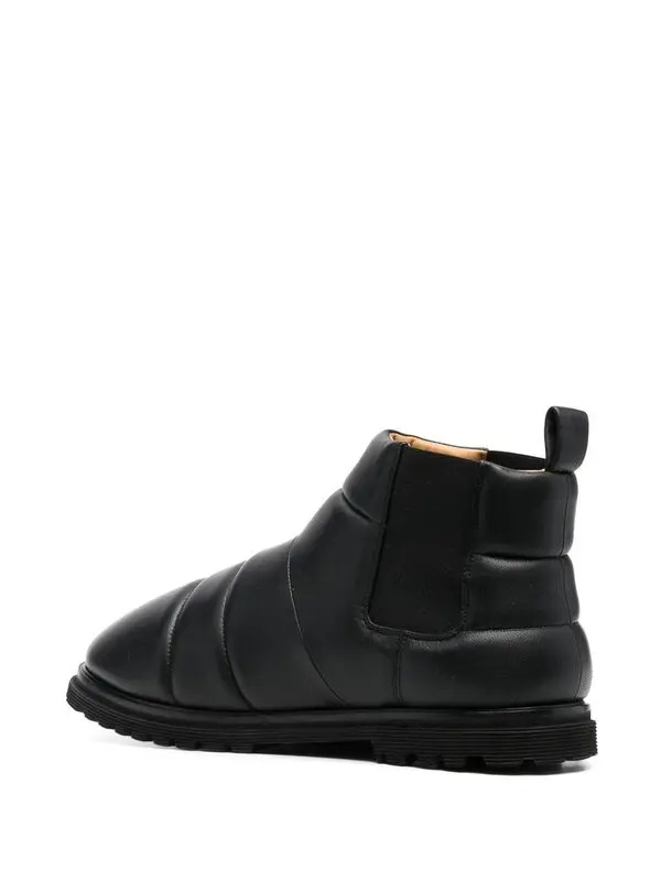Nanushka Padded Ankle Boots - Black