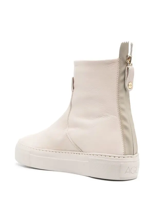 Agl Meghan Leather Ankle Boots