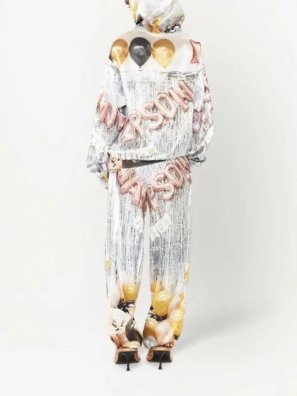 JW Anderson Logo-print Long-sleeve Hoodie