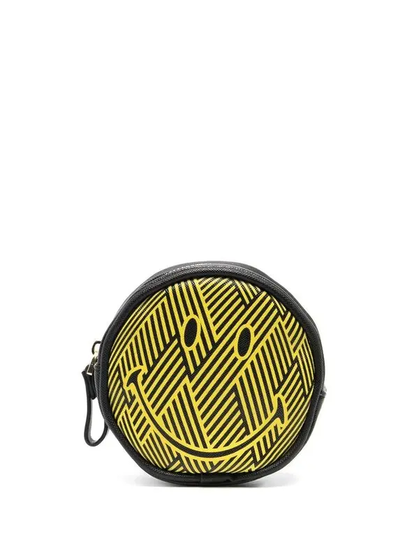 SELETTI Pattern-print Smiley Purse