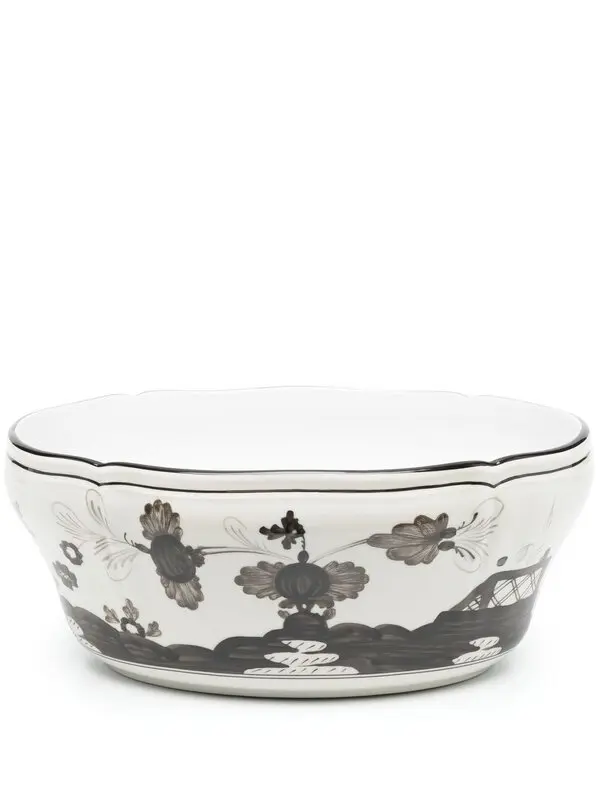 GINORI 1735 Oriente Italiano Salad Bowl - White