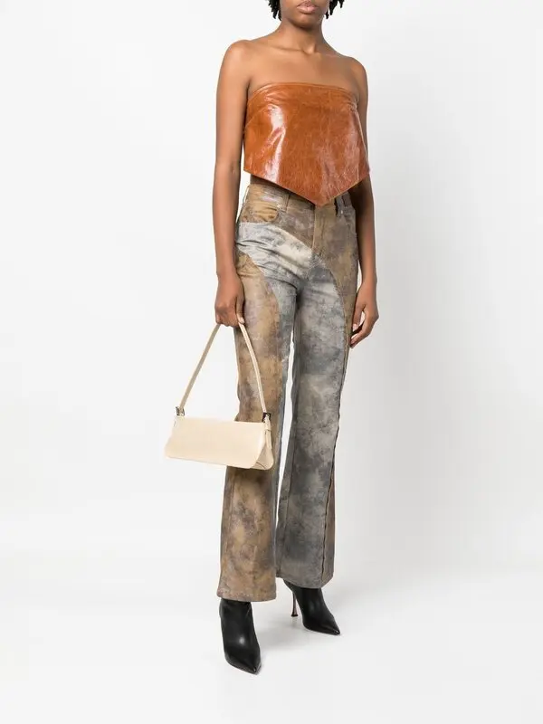 By Far Leather Shoulder Bag