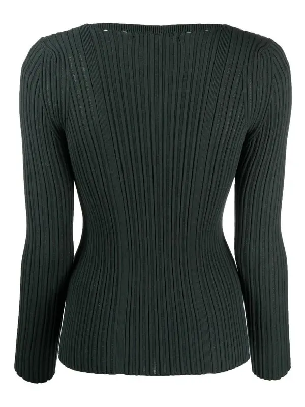 AERON Finesse Ribbed-knit Jumper