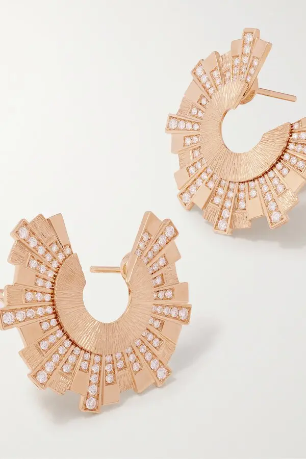 PIAGET Sunlight Palace 18-karat Diamond Earrings
