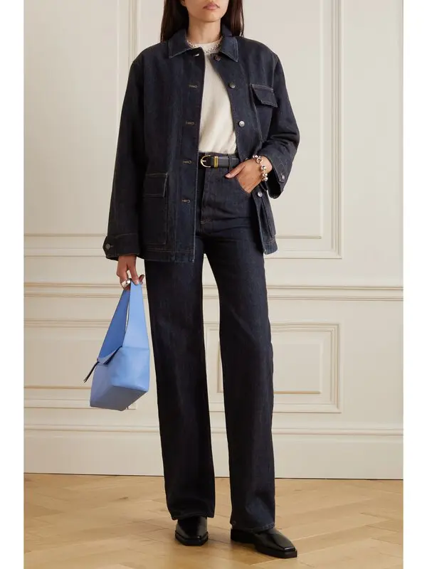 Loro Piana Cotton And Cashmere Denim Shirt