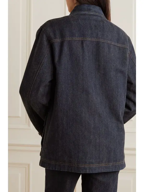 Loro Piana Cotton And Cashmere Denim Shirt