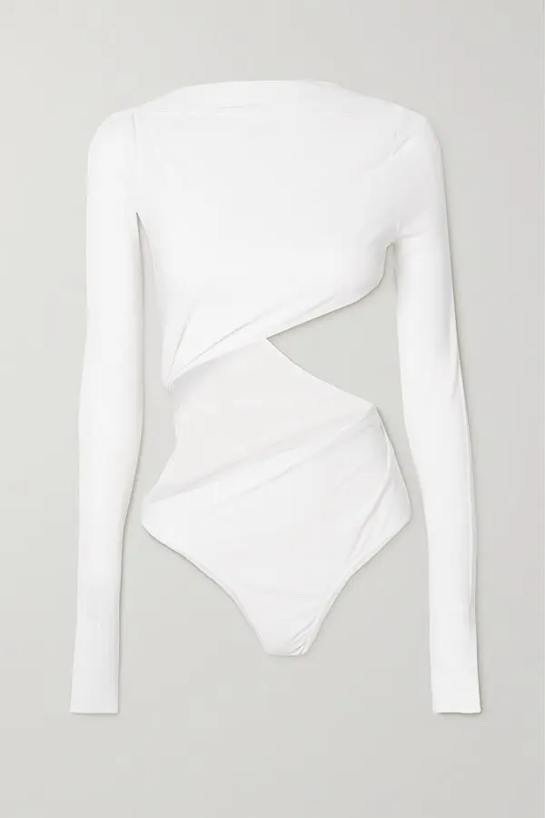 Jacquemus Carozzu Open-back Bodysuit - White