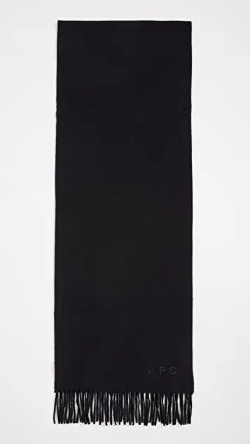 A.p.c. Echarpe Ambroise Brodee Scarf