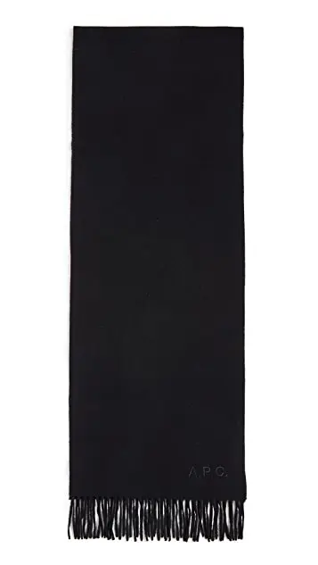 A.p.c. Echarpe Ambroise Brodee Scarf
