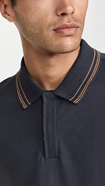 Club Monaco Textured Rib Polo