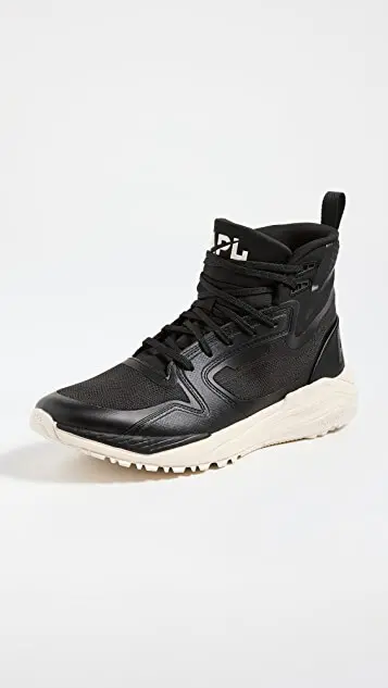 Apl Techloom Defender Sneakers - Black/Pristine | Editorialist display picture 3