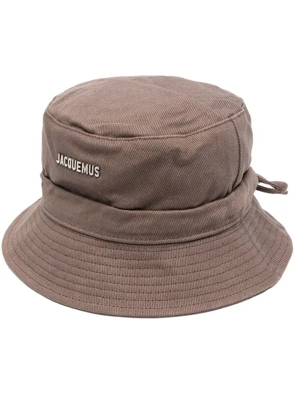 Jacquemus Le Bob Gadjo Bucket Hat - Brown