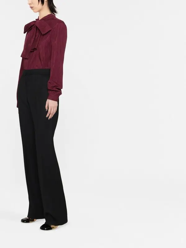 Moschino High-waisted Straight-leg Trousers