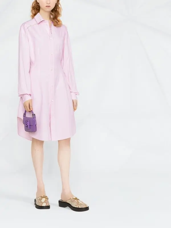 Marni Embroidered Shirt Dress
