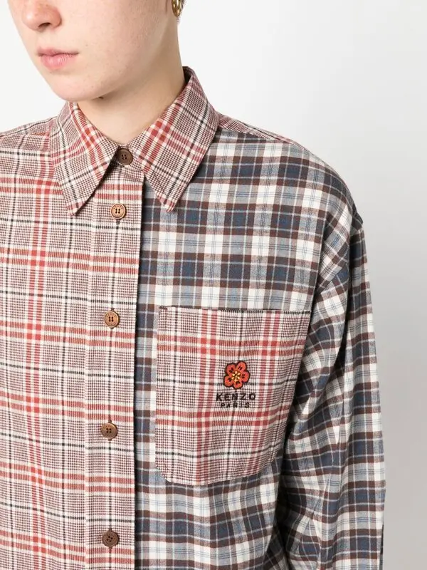 Kenzo Mix-print Shirt