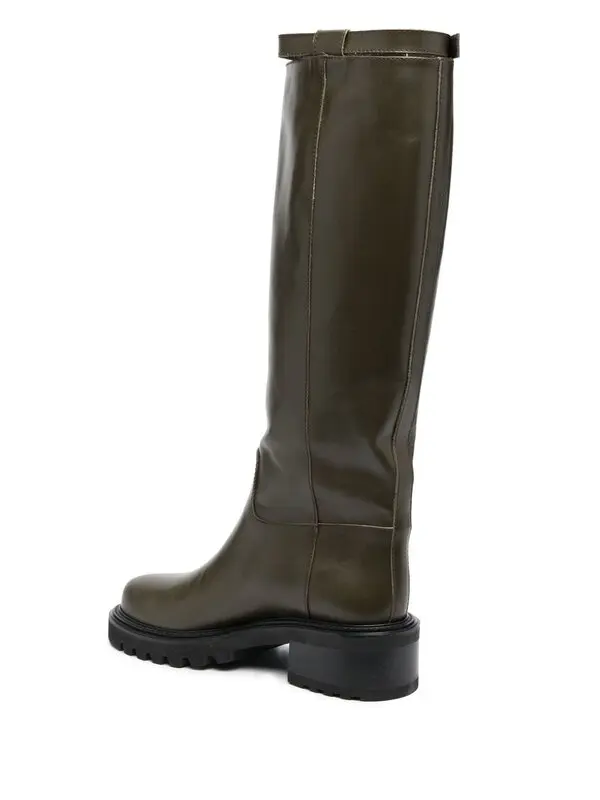 PAUL WARMER Jockey Leather Boots