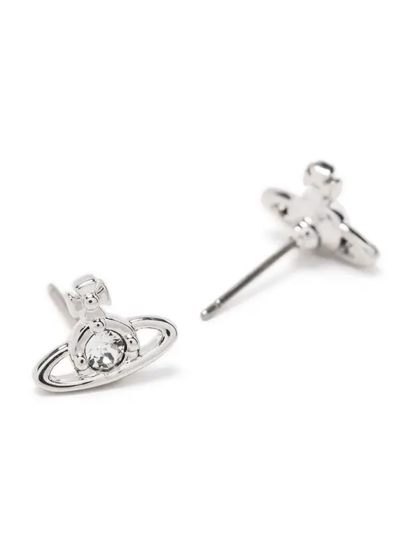 VIVIENNE WESTWOOD Nano Solitaire Stud Earrings