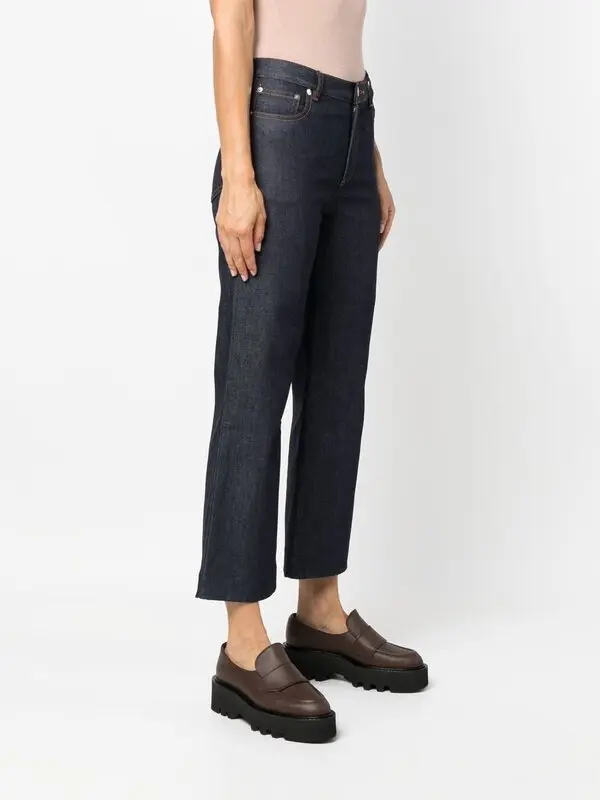 A.p.c. Mid-rise Cropped Jeans