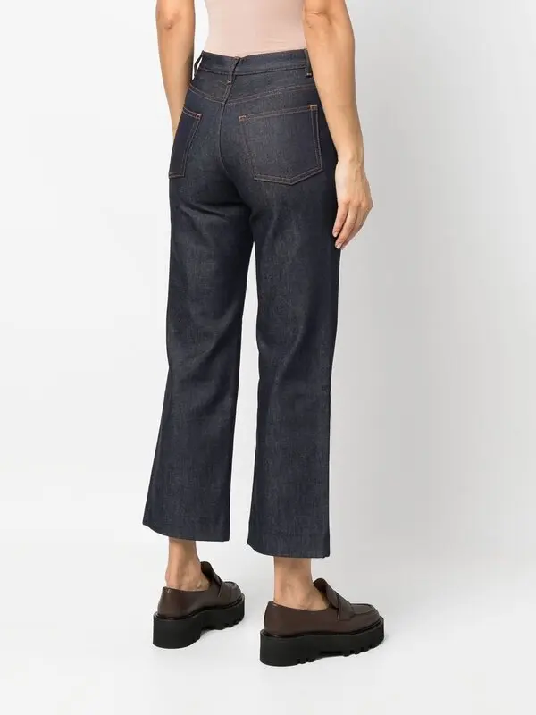 A.p.c. Mid-rise Cropped Jeans