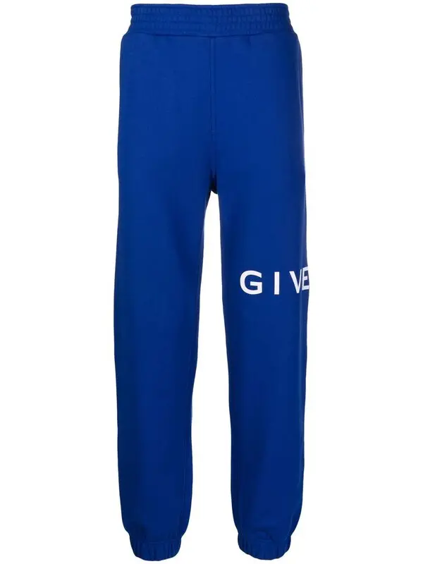 Givenchy Logo-print Track Pants - Blue