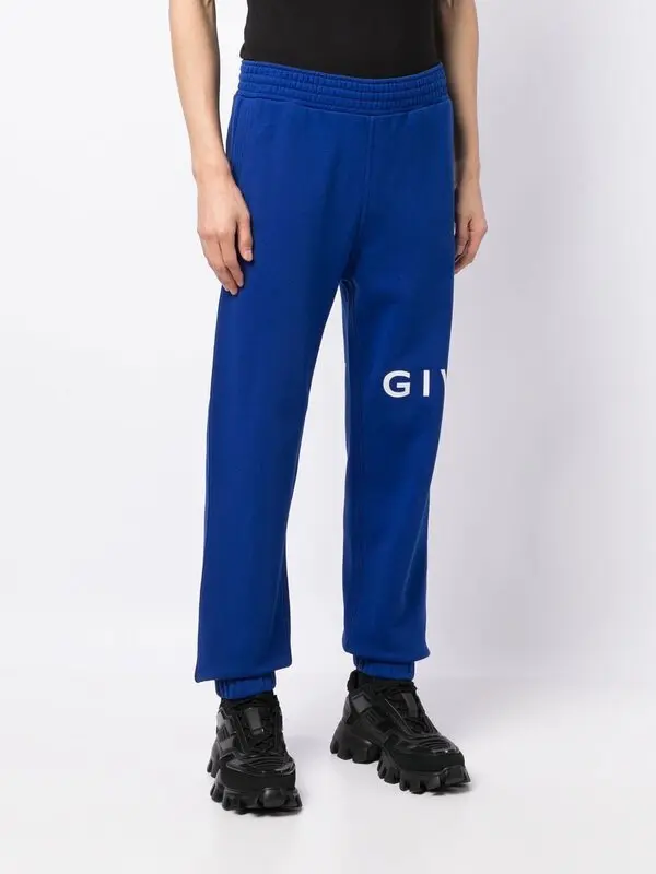 Givenchy Logo-print Track Pants - Blue