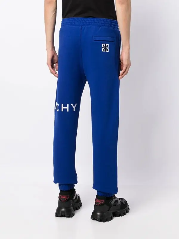 Givenchy Logo-print Track Pants - Blue