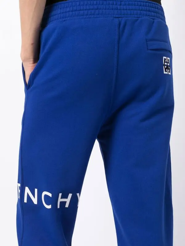 Givenchy Logo-print Track Pants - Blue