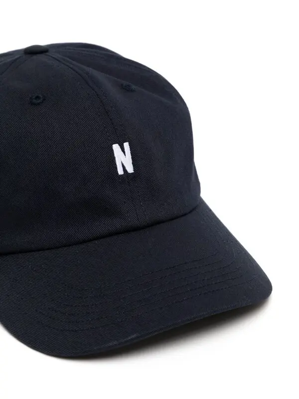 Norse Projects Logo-embroidered Baseball Cap - Blue