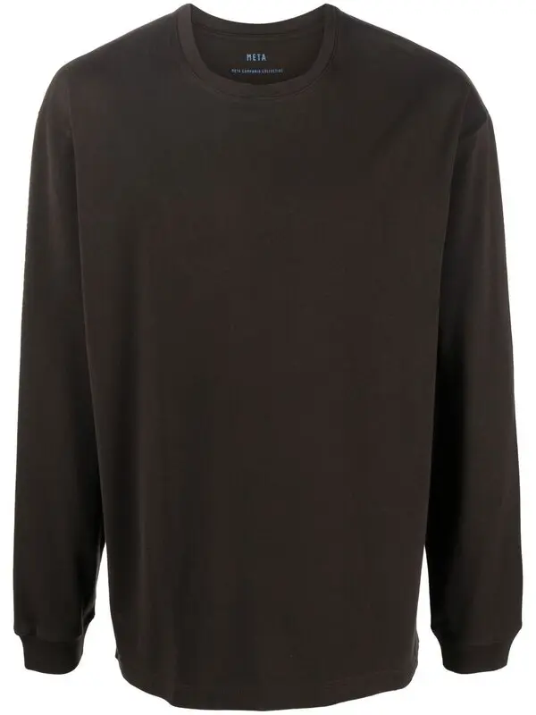 META CAMPANIA COLLECTIVE Crew-neck Long-sleeve Sweatshirt