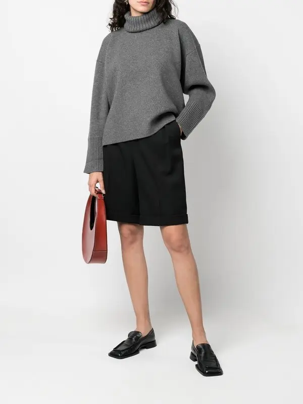 Proenza Schouler Roll-neck Drop-shoulder Jumper