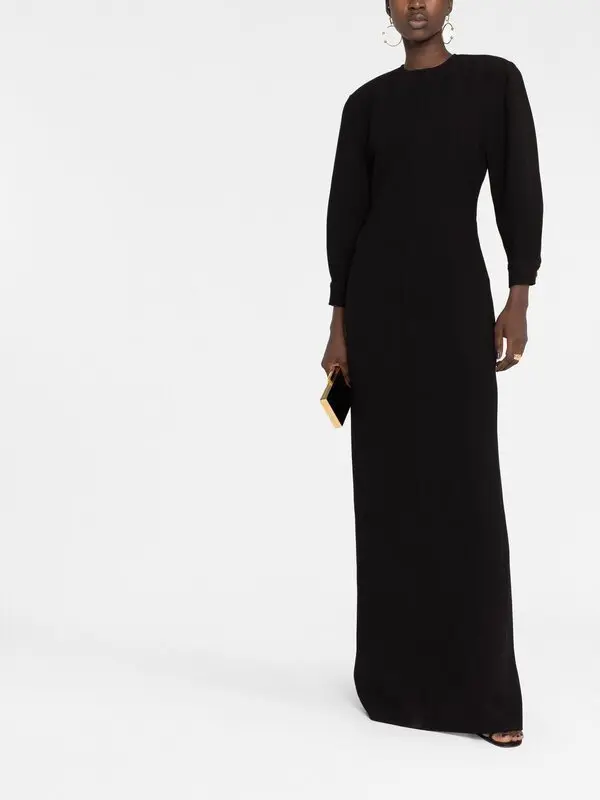 Saint Laurent Open-back Maxi Dress
