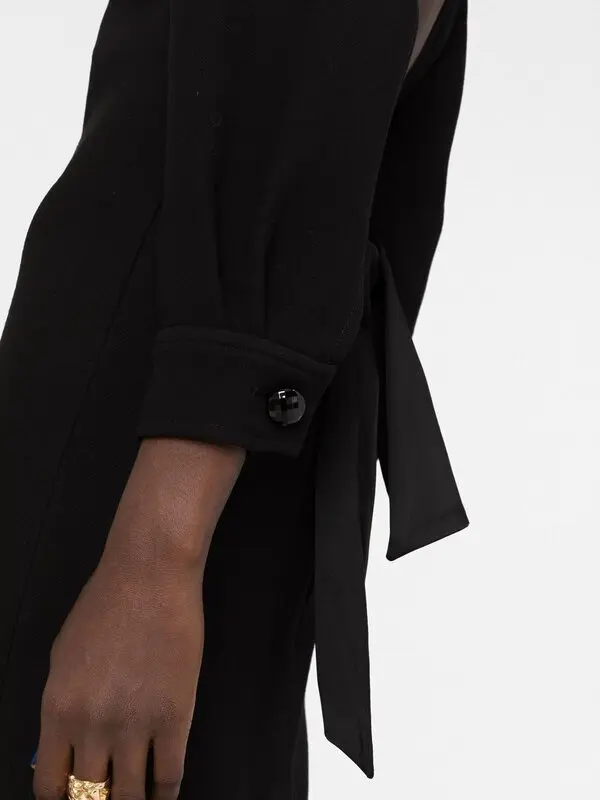 Saint Laurent Open-back Maxi Dress