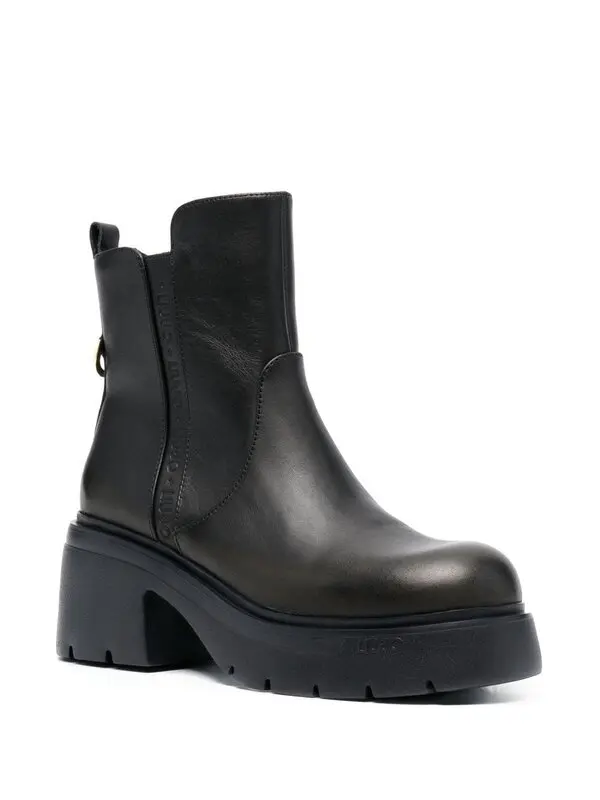 Liu Jo 70mm Carrie Leather Ankle Boots