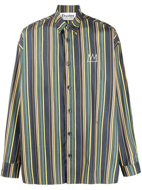 Études Studio Illustion Nows The Time Striped Shirt