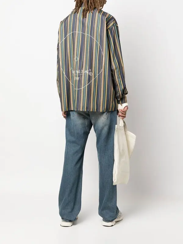 Études Studio Illustion Nows The Time Striped Shirt